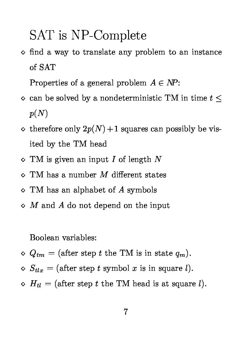 Cook s Theorem Page 7
